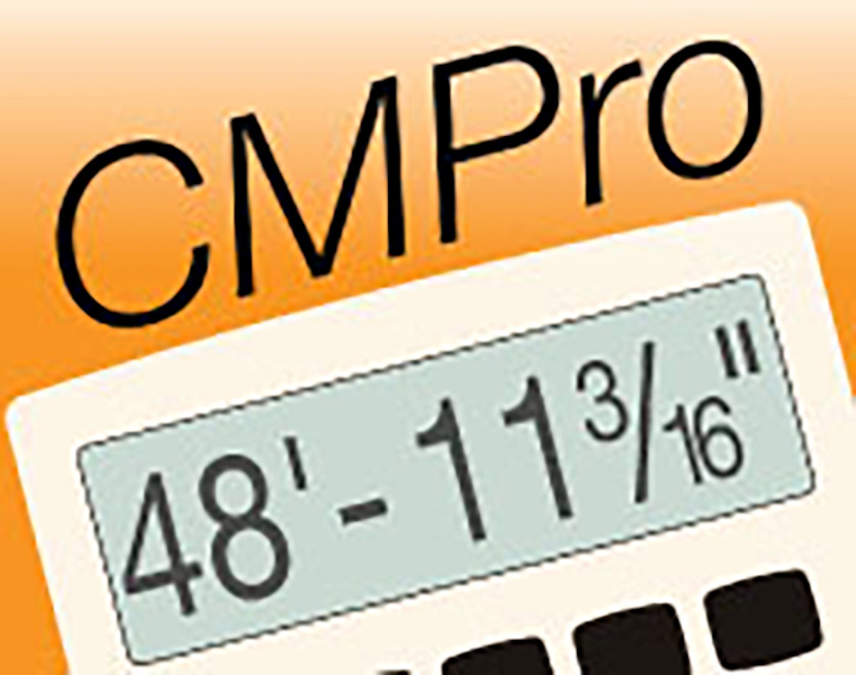 Construction Master Pro Mobile App From: Calculated Industries Inc ...