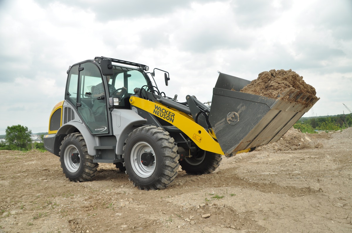 Wacker Neuson 80 Series All Wheel Steer Compact Loaders From: Wacker ...