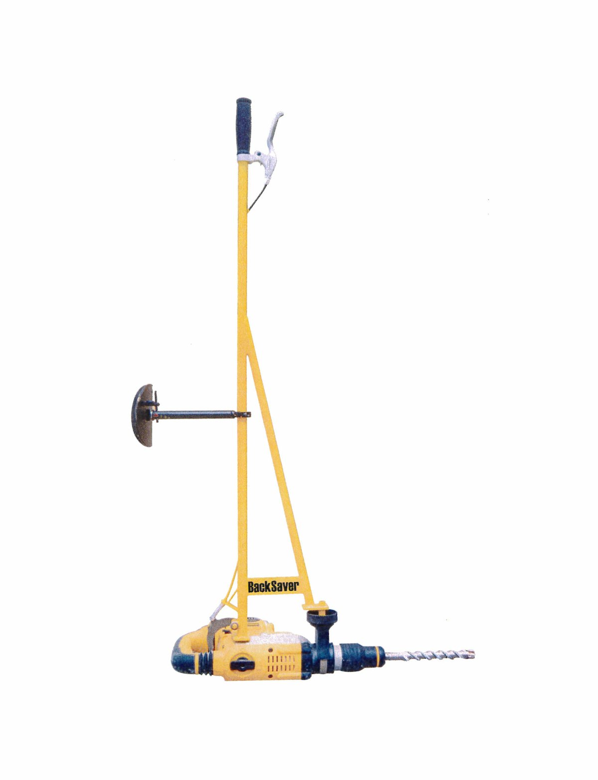 BackSaver Hammer Drill Attachment From: BackSaver | For Construction Pros