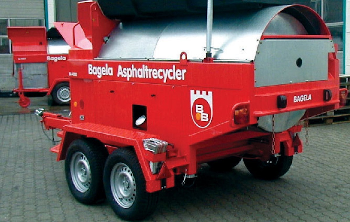 Bagela BA4000 Portable Asphalt Recycler From: Bagela USA LLC | For ...