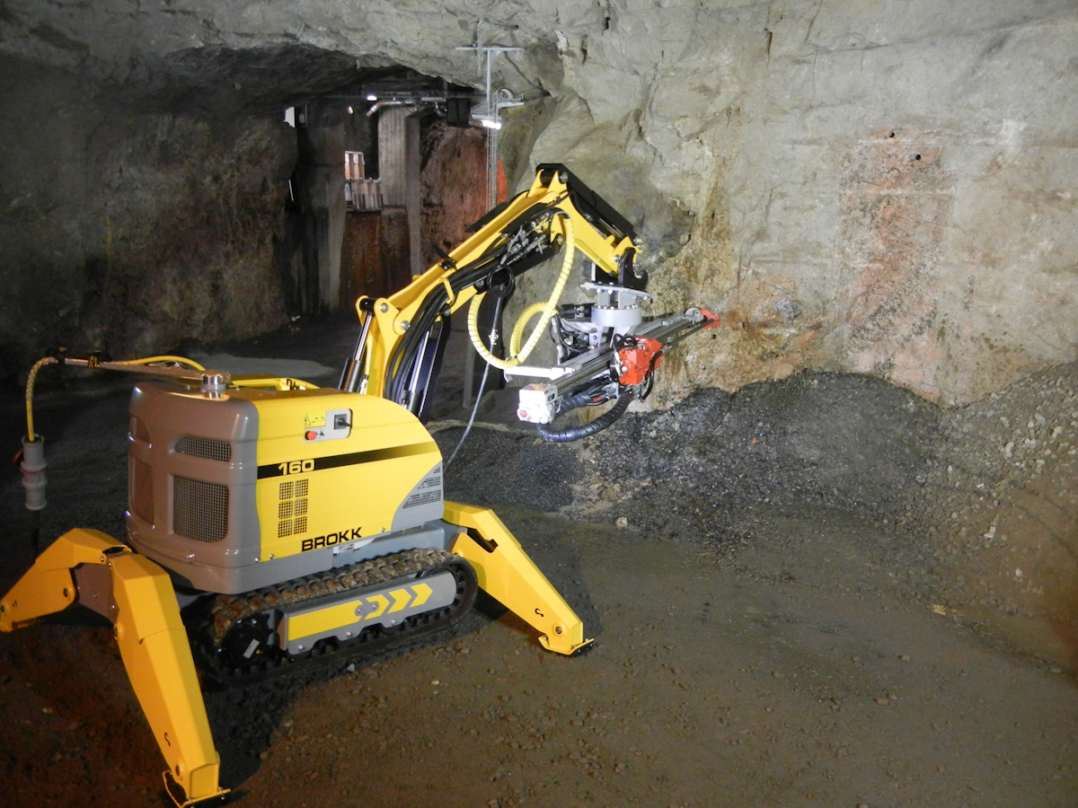 Brokk 160 Demolition Machine From: Brokk Inc. | For Construction Pros