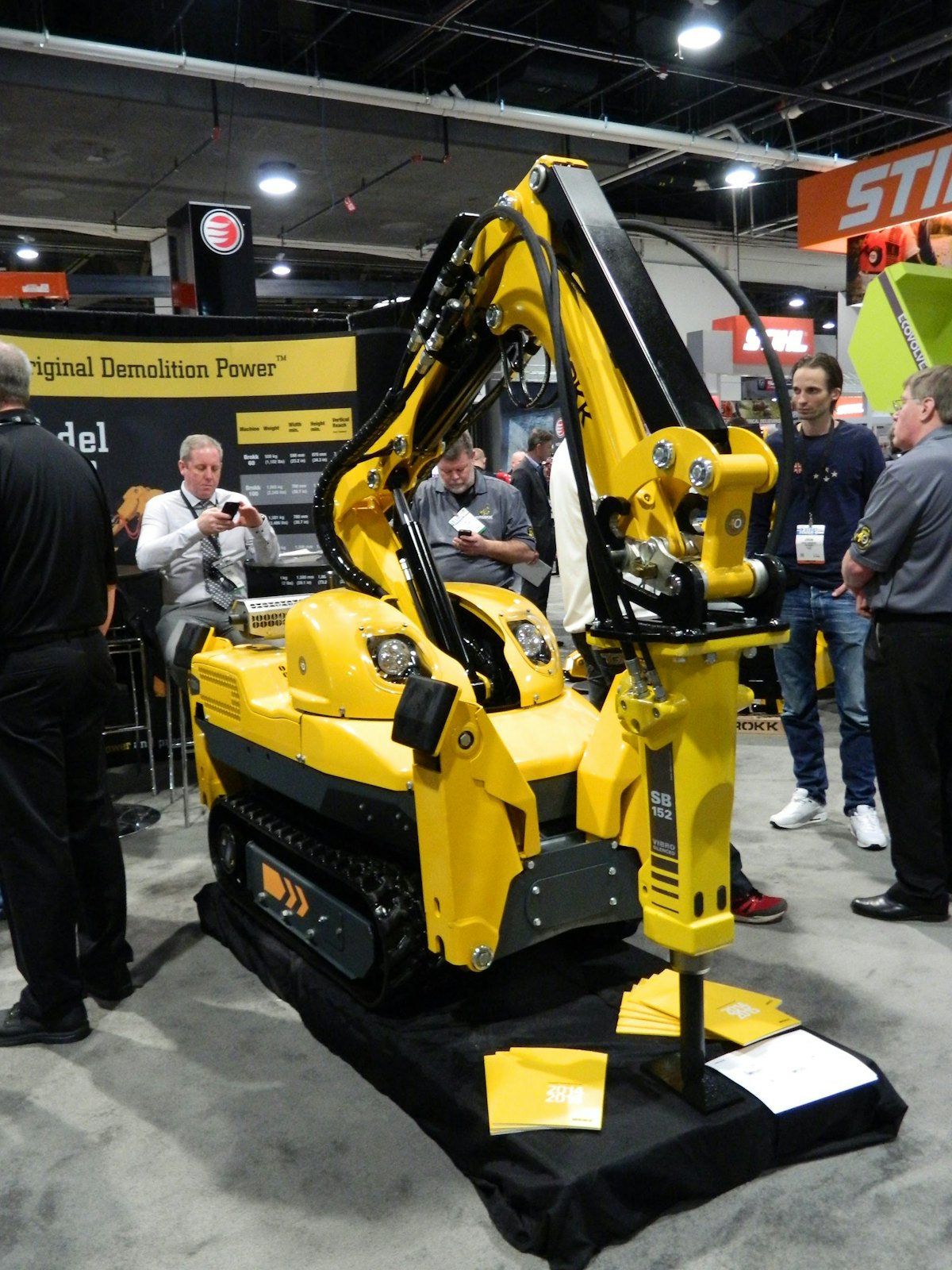 [VIDEO] Brokk Introduces World's Smallest Diesel Demolition Robot | For ...