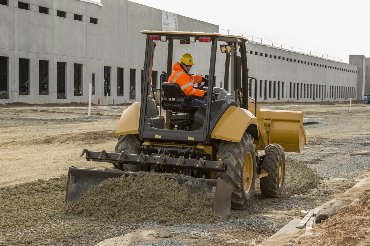 Caterpillar 415F2 Industrial Loader Tractor From: Caterpillar - Cat ...