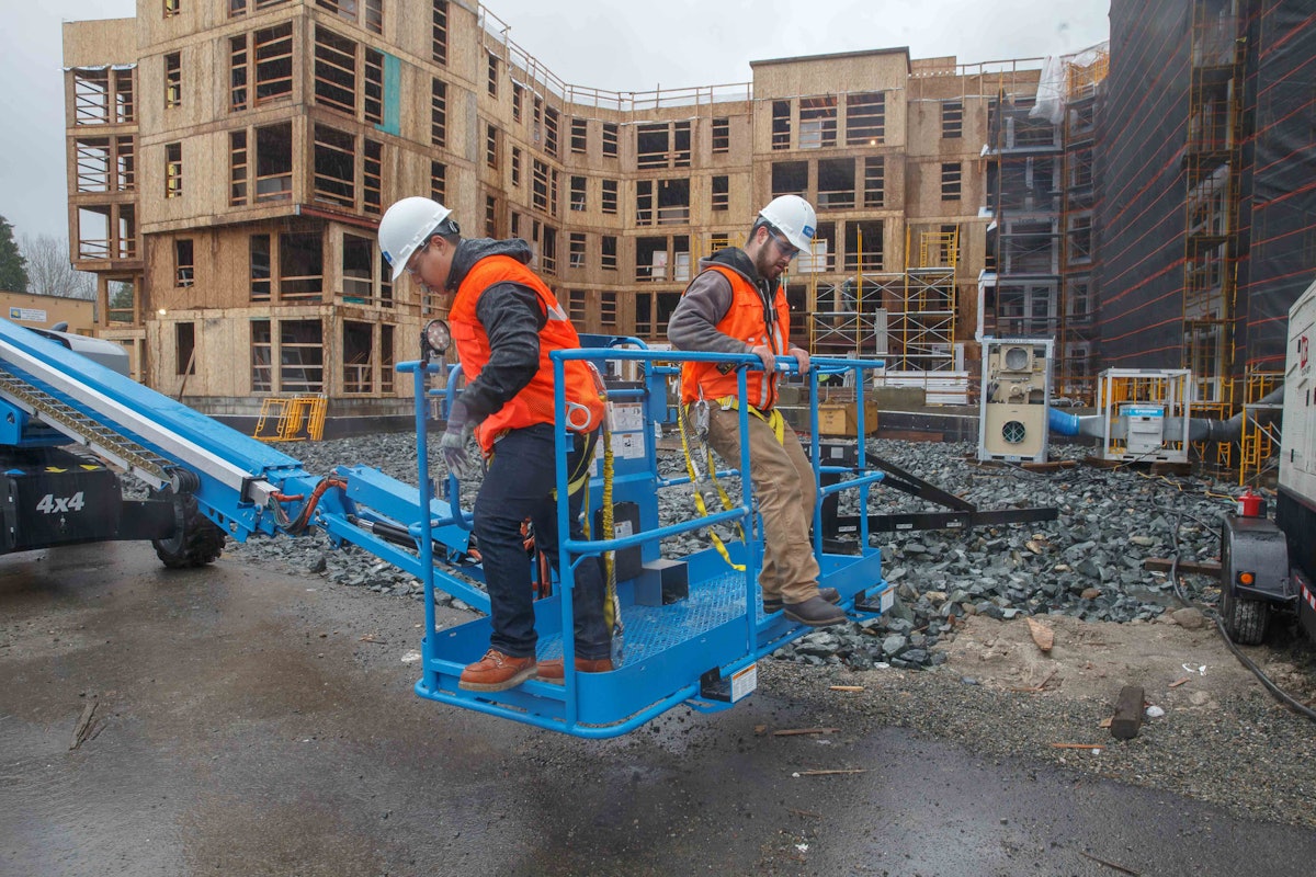 Genie Dual-entry and Tri-entry Platform Baskets for Boom LiftsGenie ...