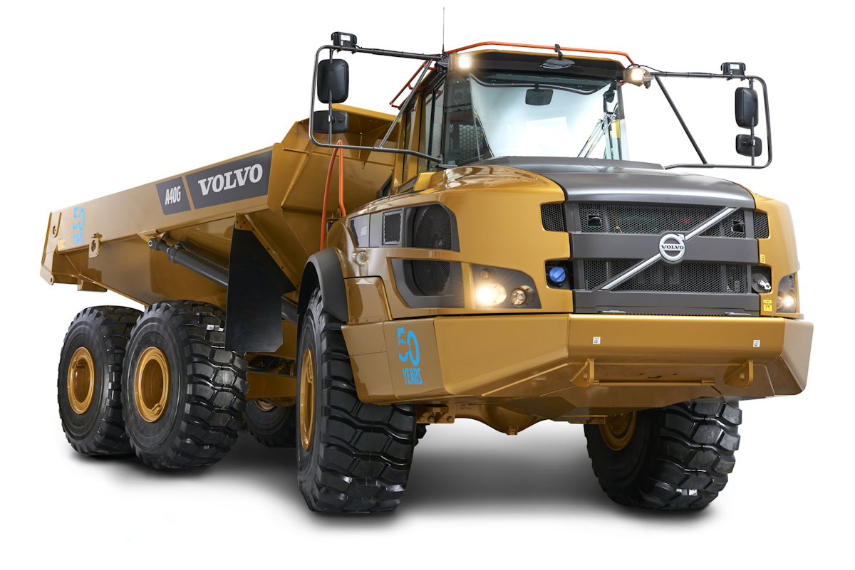 Volvo CE Marks 50 Years of Articulated Hauler History By Commemorating ...