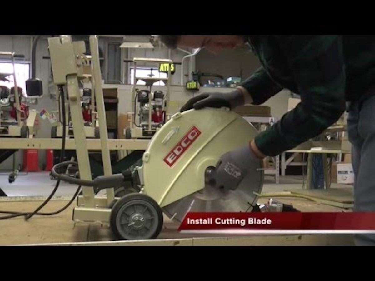 [VIDEO] How To Use EDCO’s New Hand-Held Saw Kaddy | For Construction Pros