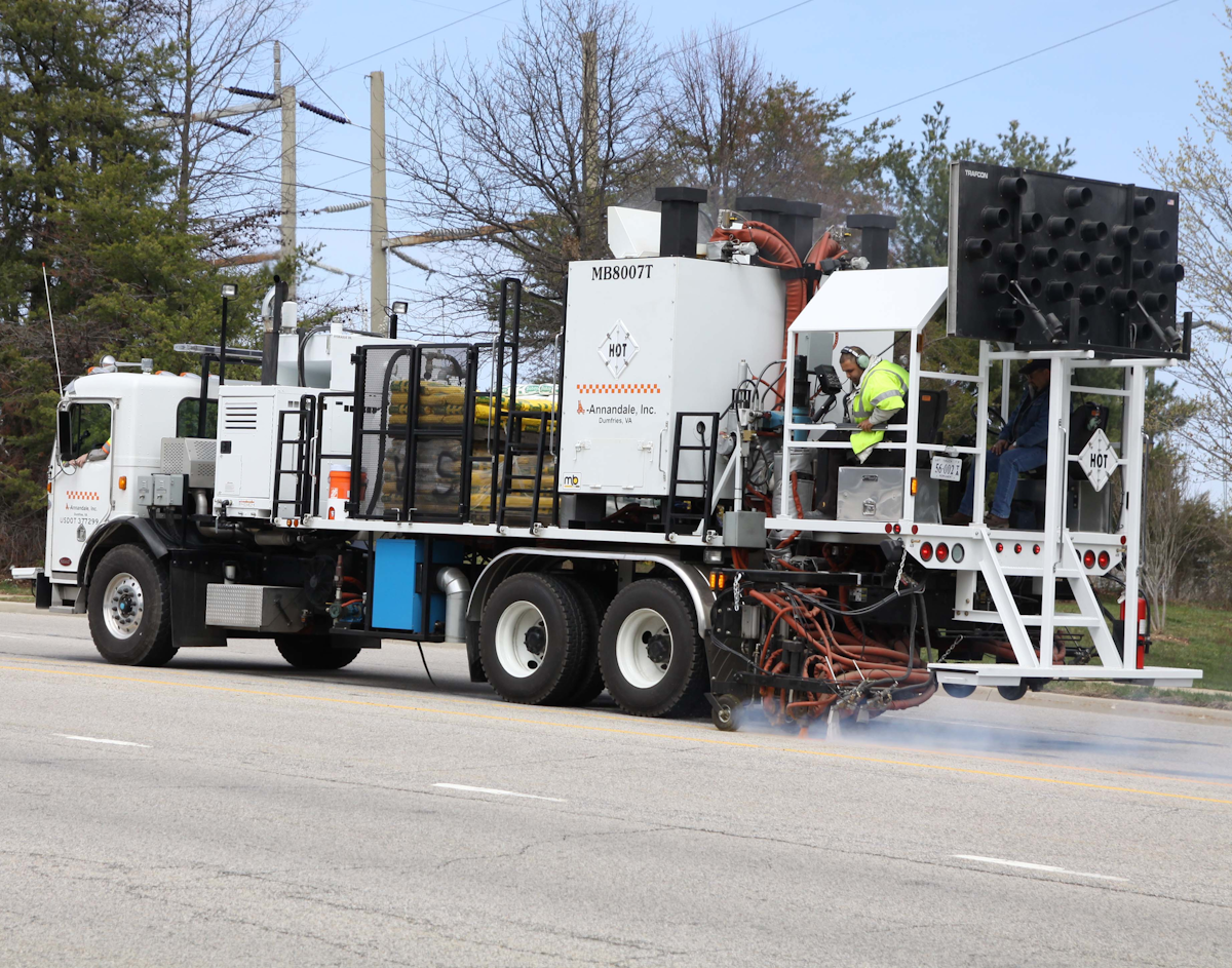 thermoplastic pavement marking | For Construction Pros