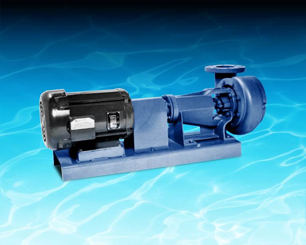 Vertiflo 1400 Base Mounted Horizontal End Suction Pump From: Vertiflo Pump Company | For ...