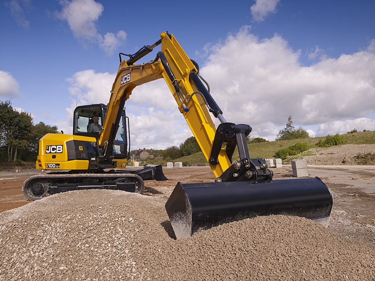 JCB Enters 10-metric ton Size Class with New 100C-1 Compact Excavator ...