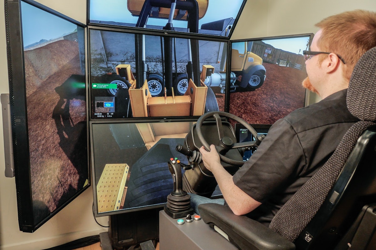 New Wheel Loader Training Simulator Saves Wear and Tear on Equipment ...