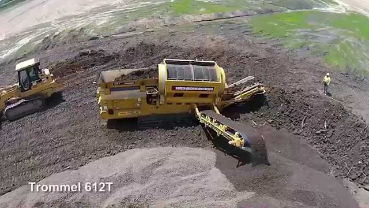 [VIDEO] See Screen Machine's 612T Trommel Like Never Before | For ...