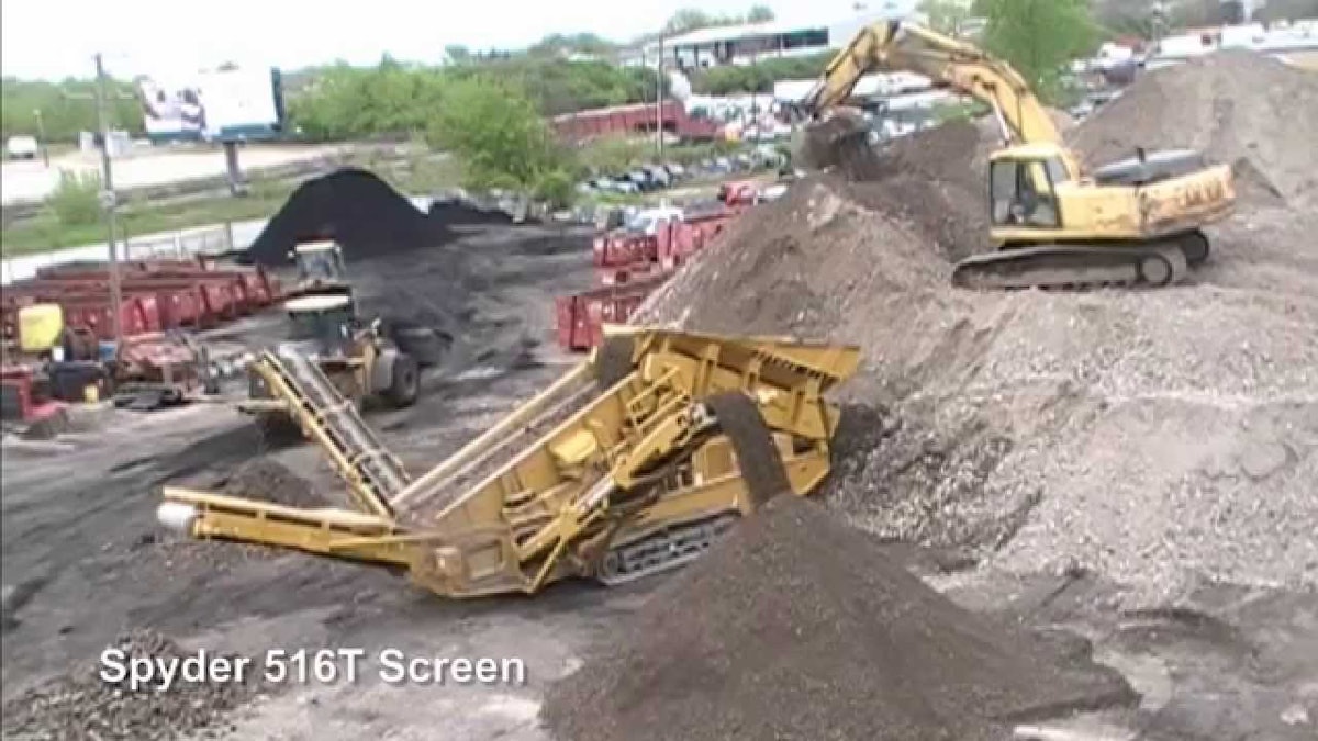 [VIDEO] Screen Machine's Spyder 516T Screen | For Construction Pros