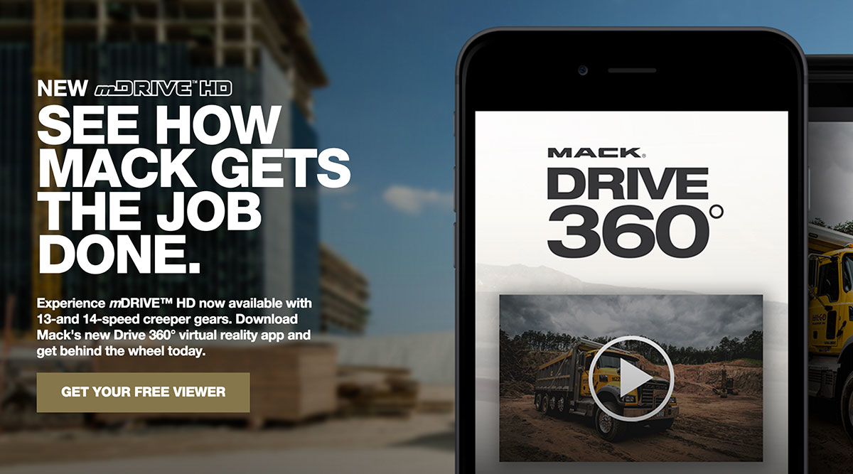 Virtual Reality Demonstrates Performance of Mack Trucks From: Mack ...