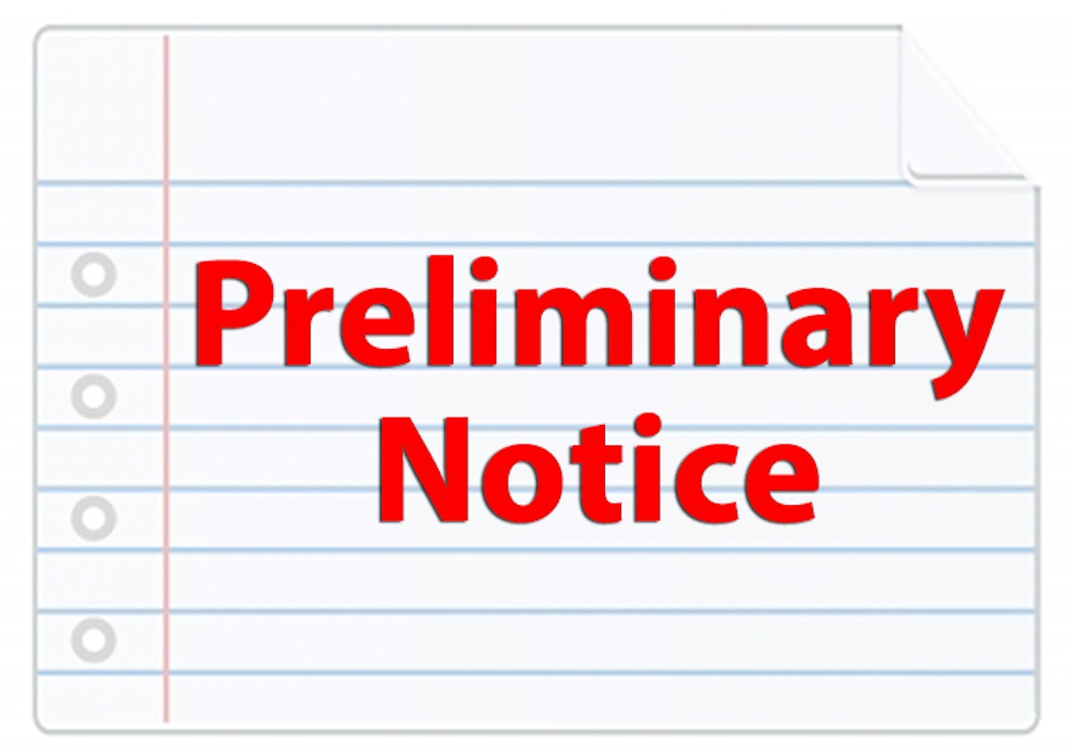 Why Subcontractors Should Always Send Preliminary Notices | For ...