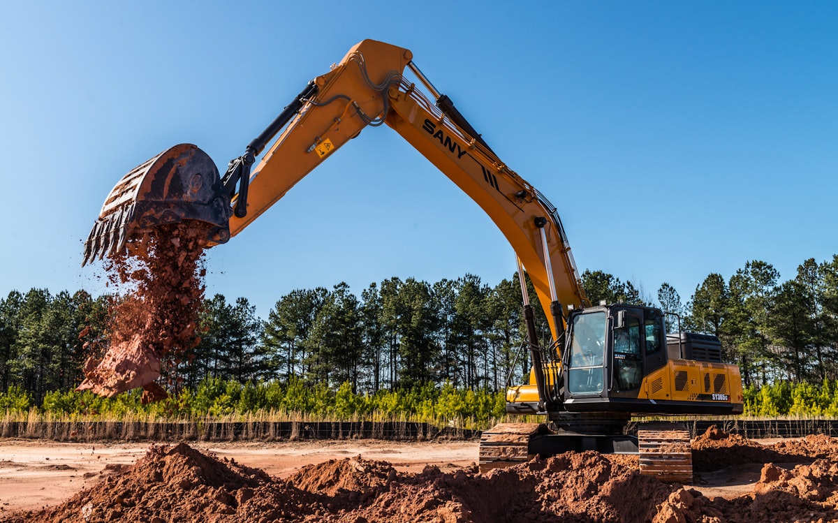 Sany SY365C Hydraulic Excavator From: Sany America Inc. | For ...