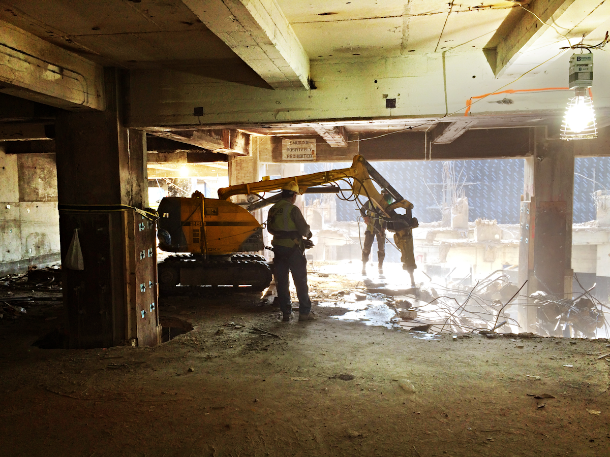 Contractor's Choice of Brokk Demolition Machines Proves Providencial on ...