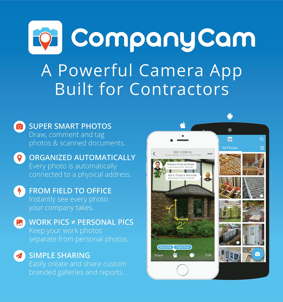 [APP] Document Jobsite Happenings with Photos and CompanyCam App | For ...