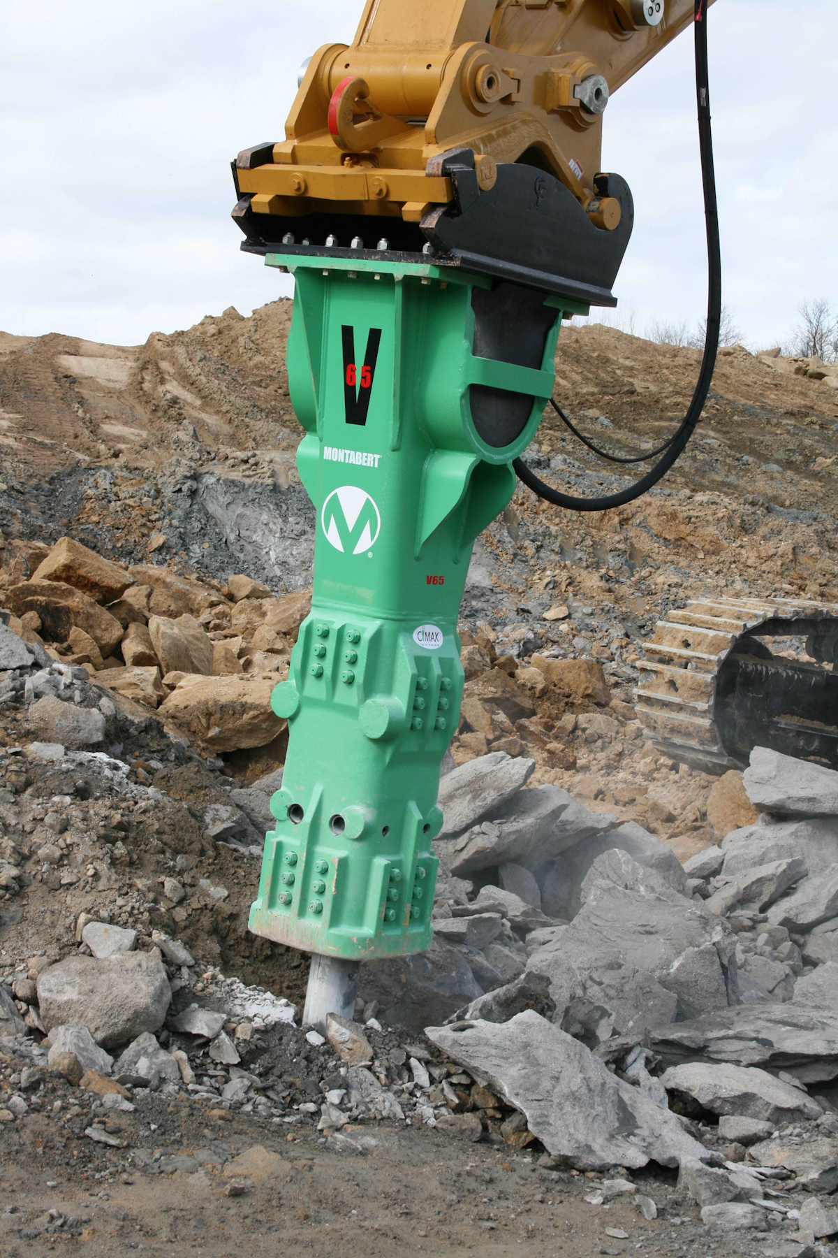 Montabert V65 Hydraulic Breaker From: Montabert | For Construction Pros