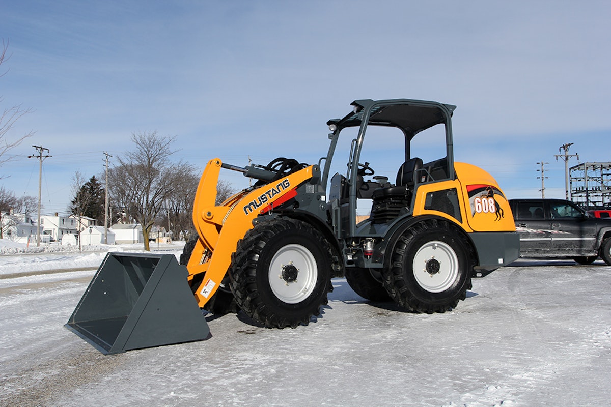Mustang 608/708 Articulating Loaders From: Mustang by Manitou | For ...