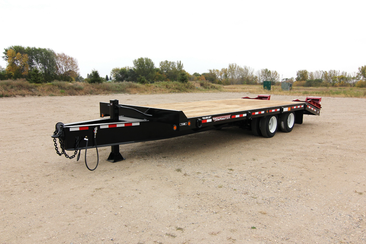 Towmaster Deck-over T-40 Trailer From: Towmaster | For Construction Pros