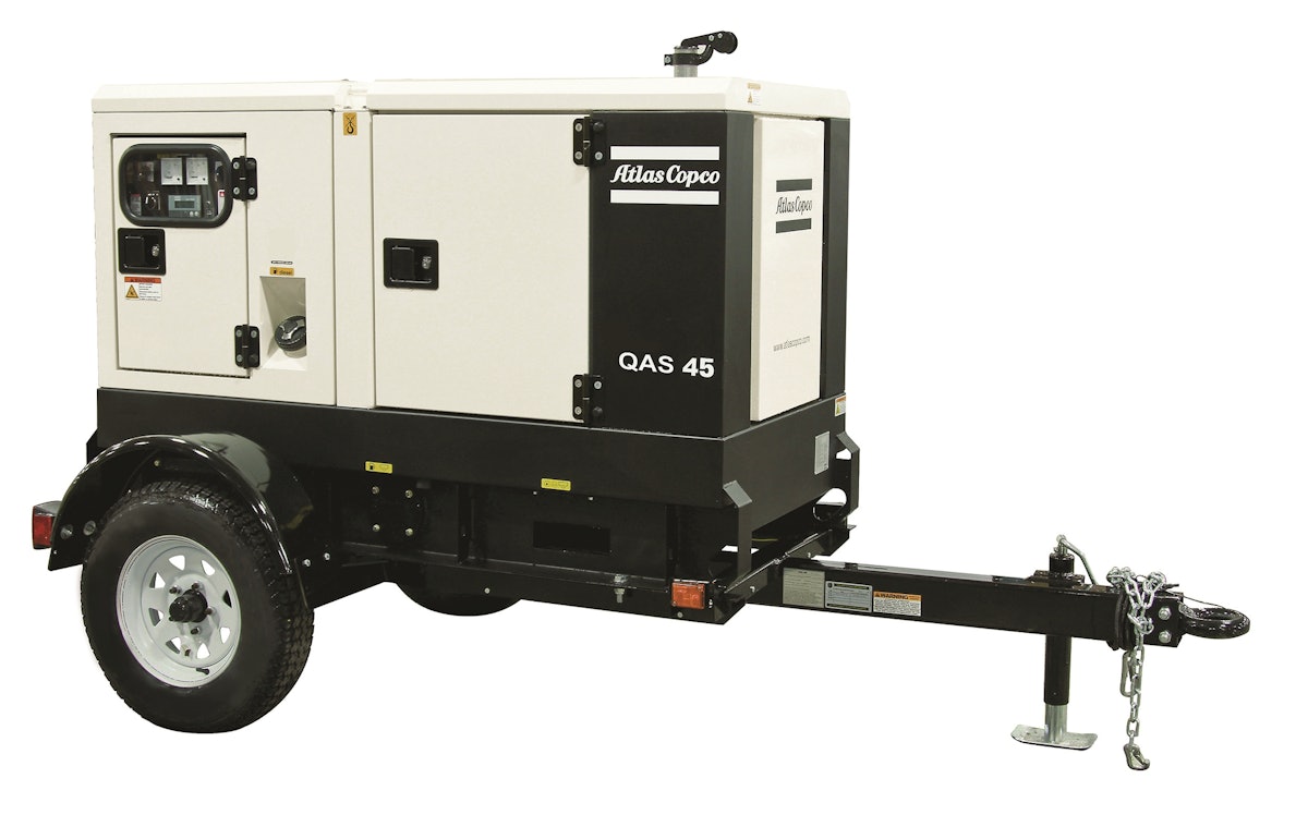Atlas Copco QAS 45 Portable Generator From: Atlas Copco Power Technique ...