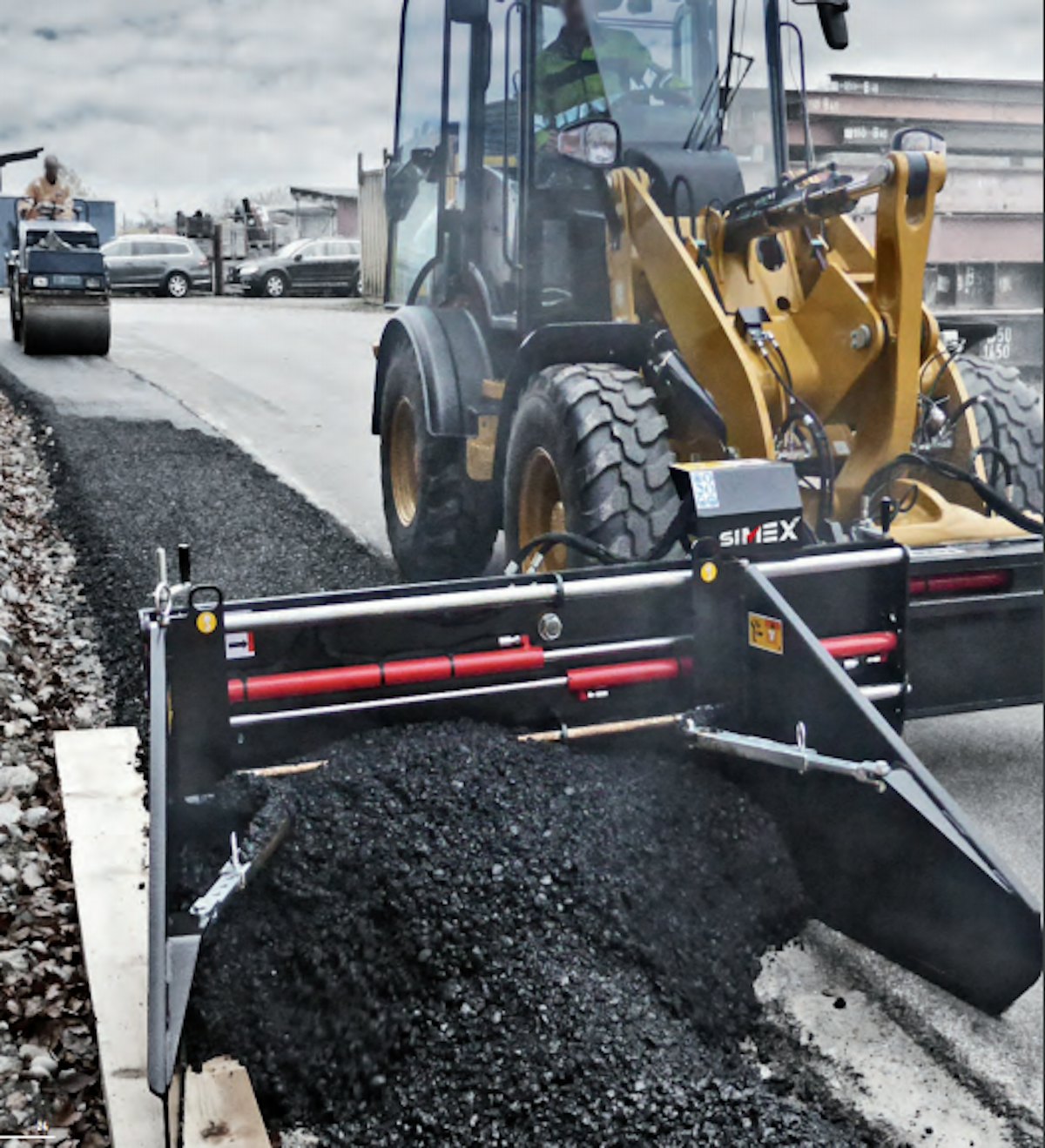 Simex Asphalt Paving Attachment From: Simex s.r.l. | For Construction Pros