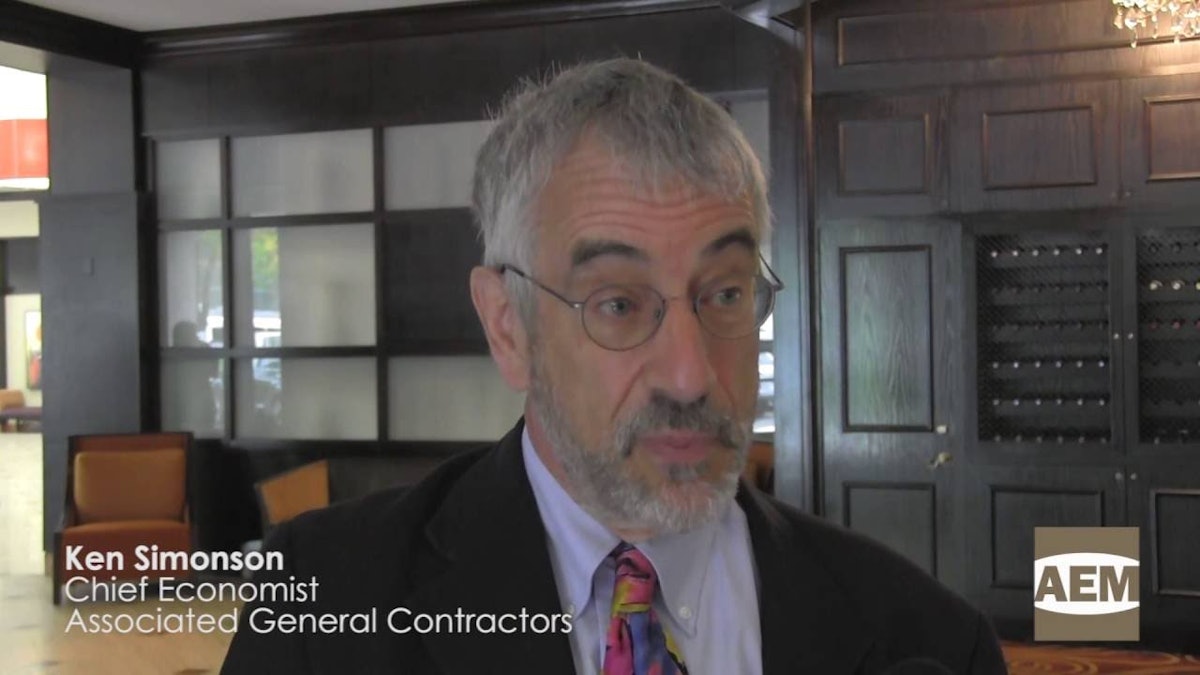 [VIDEO] AGC's Ken Simonson Highlights Construction Industry Growth ...