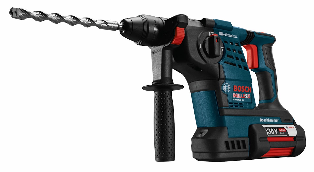 Bosch RH328VC 36 Bulldog 36V 1 1 8 SDS plus Rotary Hammer From Bosch Power Tools Accessories For Construction Pros