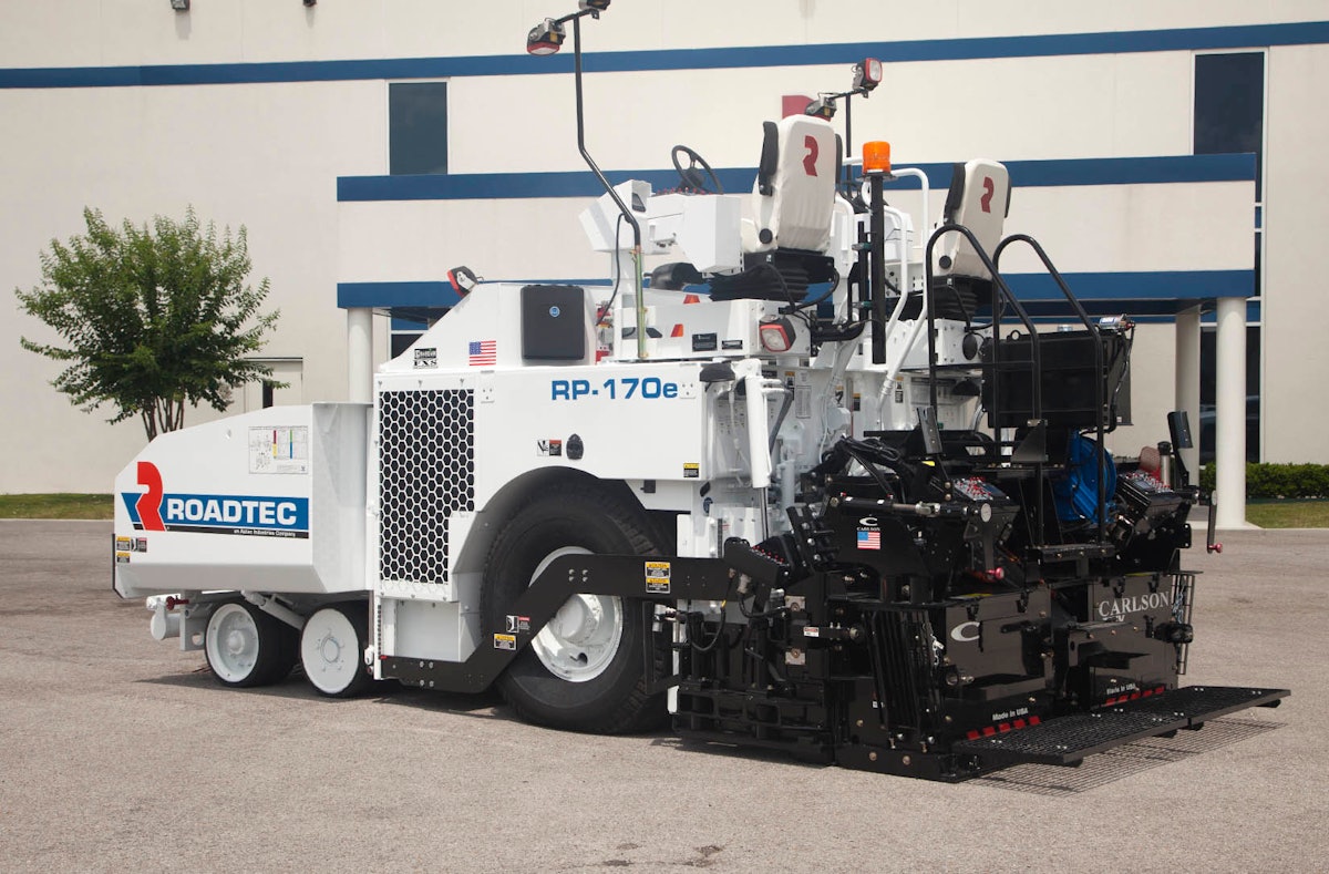 Roadtec RP-170e Paver From: Roadtec Inc. - Astec Industries | For ...