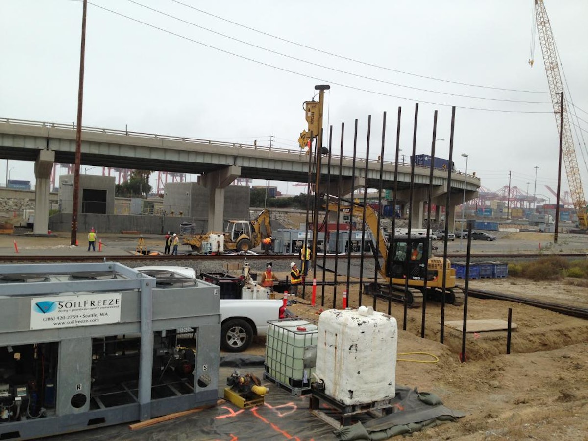 Ground Freezing for Excavations Made Possible by Technical Systems ...