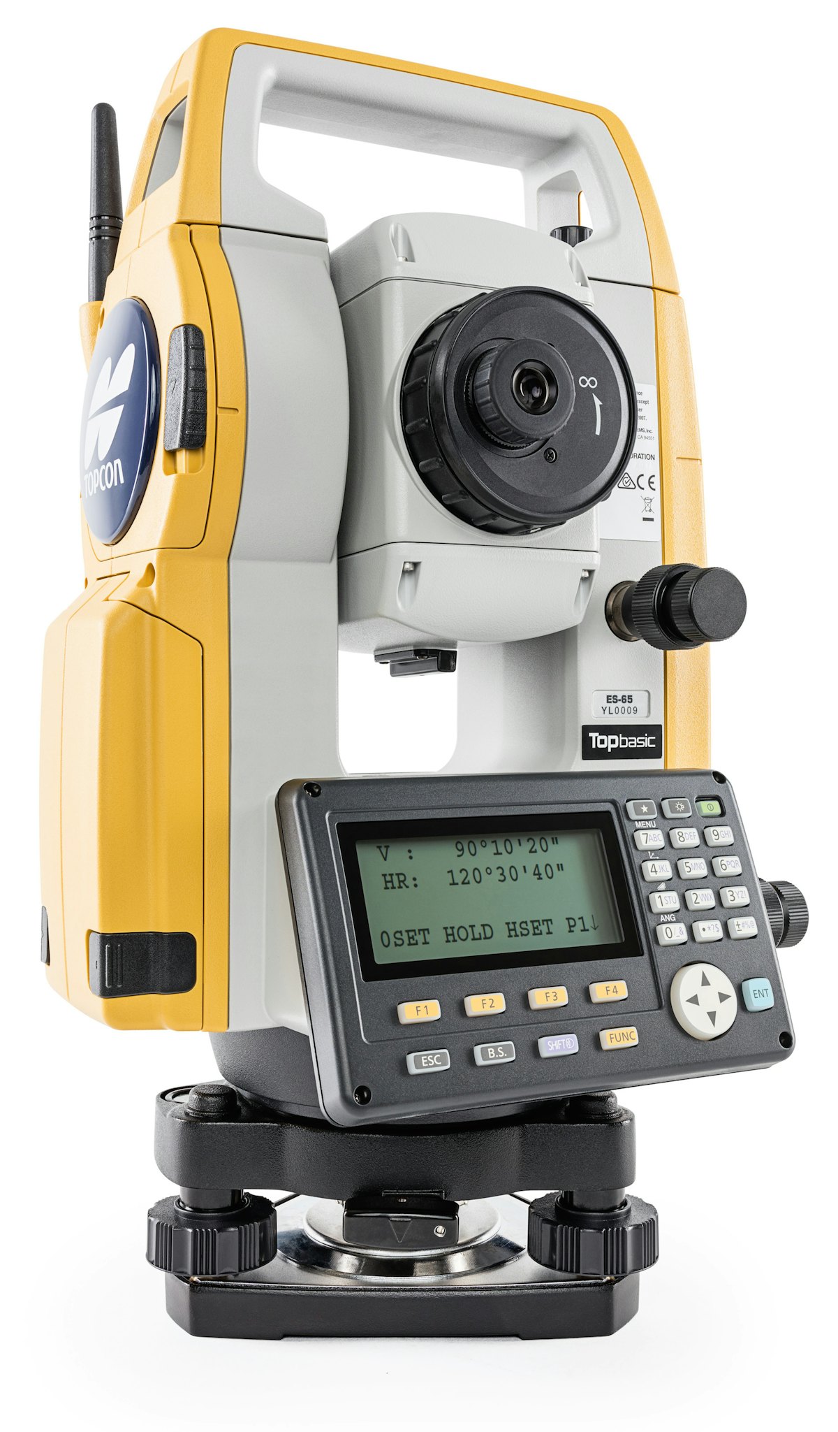 Tocpon ES-60 Total Station From: Topcon Positioning Systems | For ...