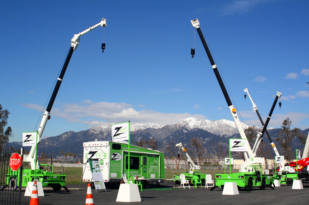 Zeecrane Zero Emission Carry-Deck Crane From: Zero Emissions Equipment ...