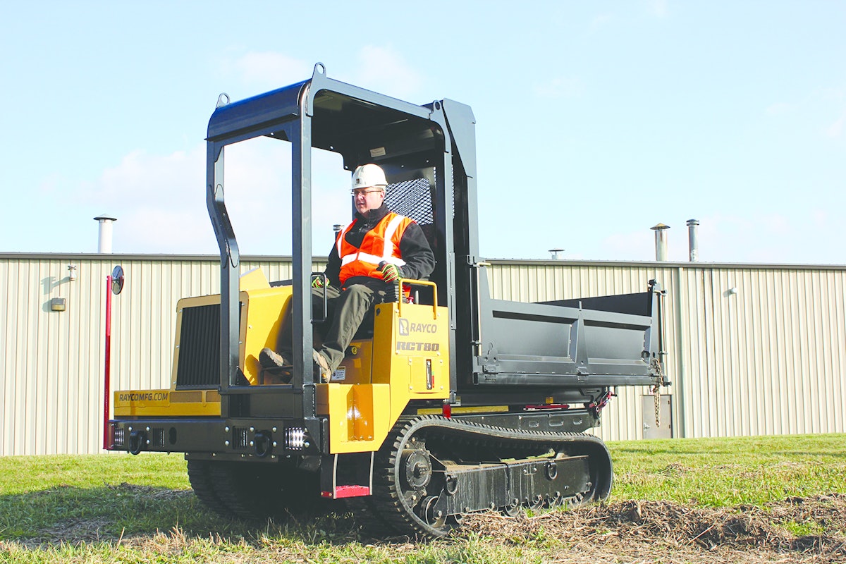 Rayco RCT80 Crawler Truck From: Rayco Mfg. Inc. | For Construction Pros
