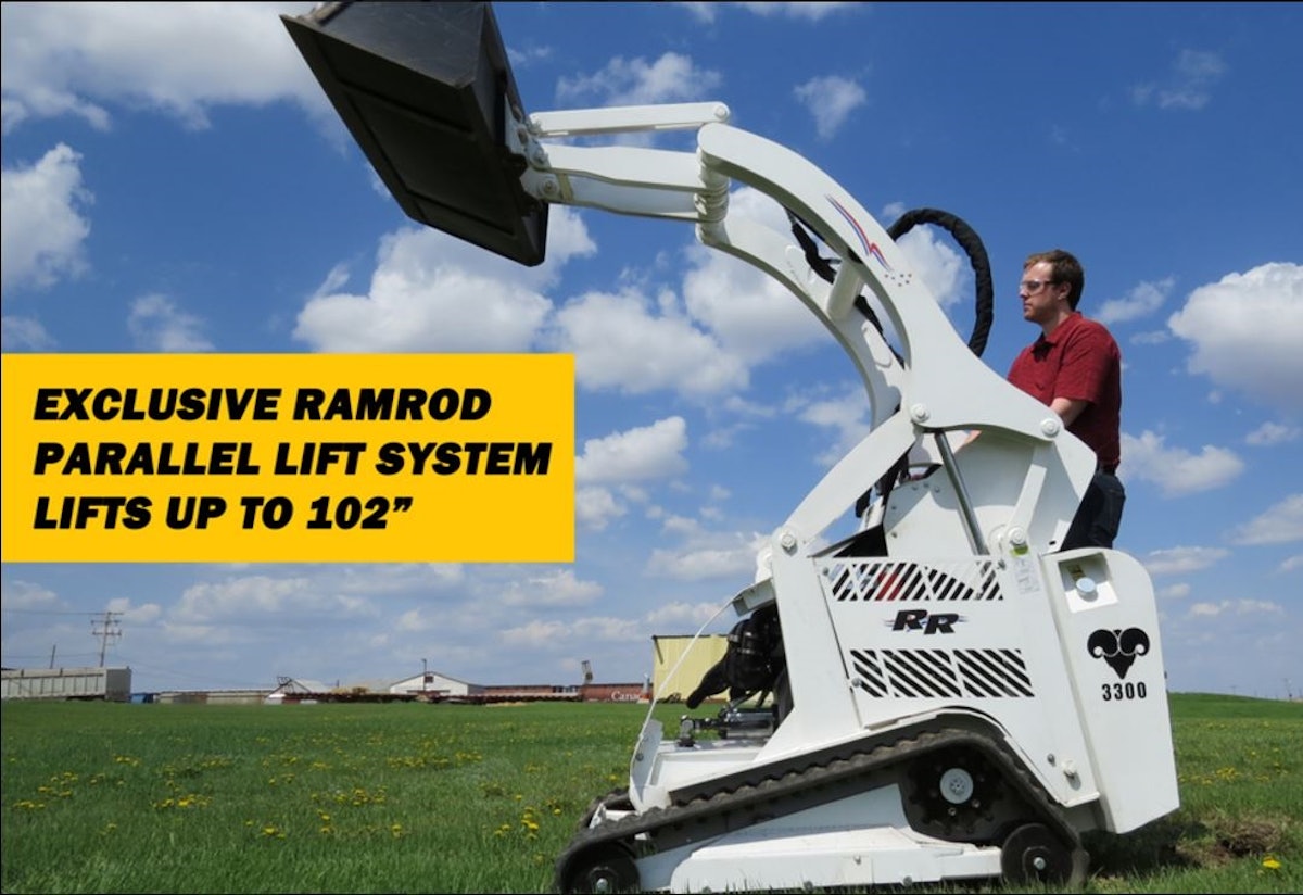 Ramrod Model 3300 Mini Track Loader From: Ramrod Equipment Corp. | For ...