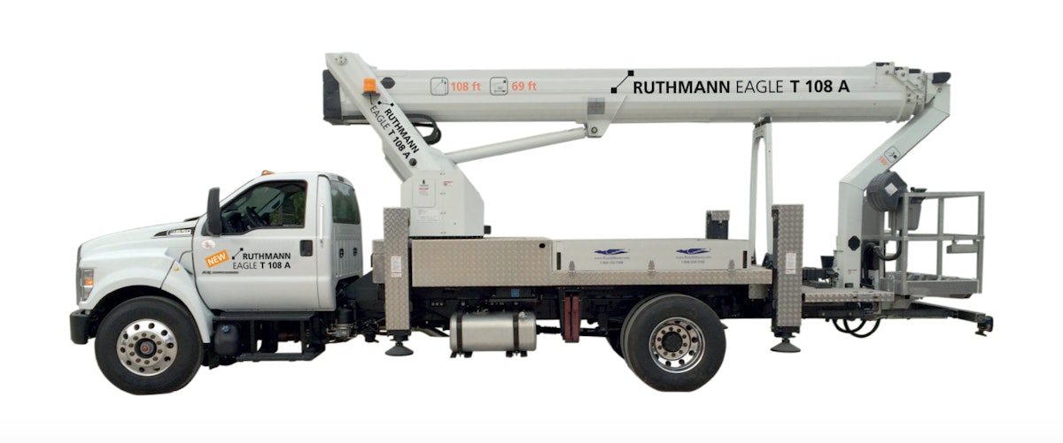 RUTHMANN Eagle T-108 A Truck-mounted Lift From: ReachMaster Inc. | For ...