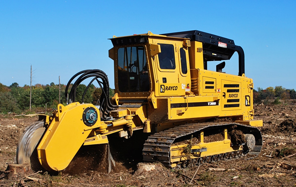 Rayco T360 Stump Cutter/Forestry Mulcher From: Rayco Mfg. Inc. | For ...