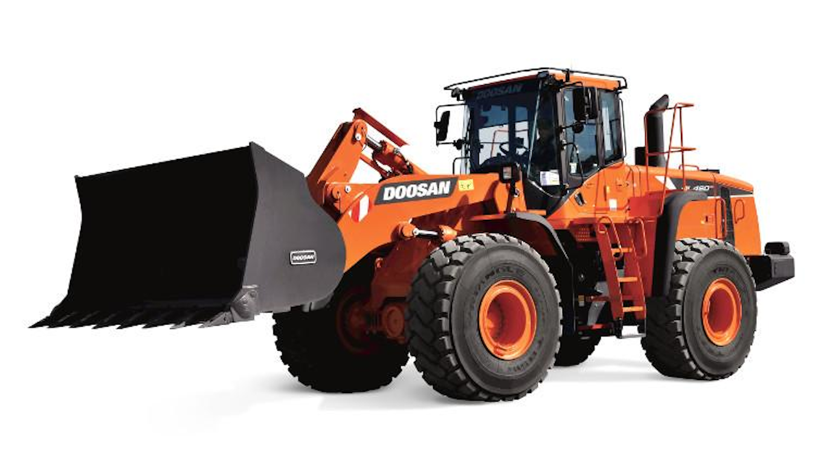 Doosan's DL420-5 CVT is a 311-hp Loader with Continuously Variable ...