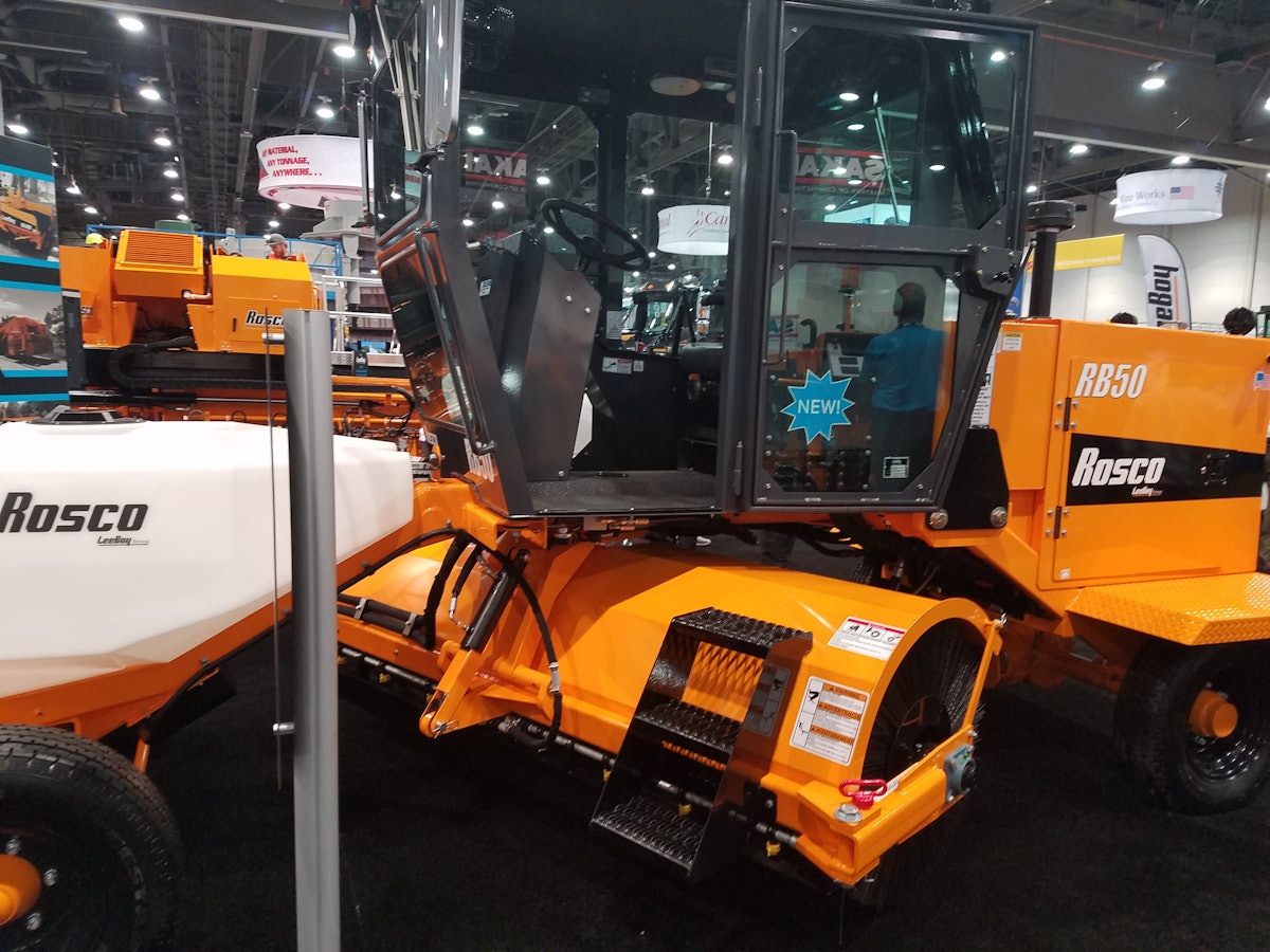 RB50 Self-Propelled Broom From: LeeBoy | For Construction Pros