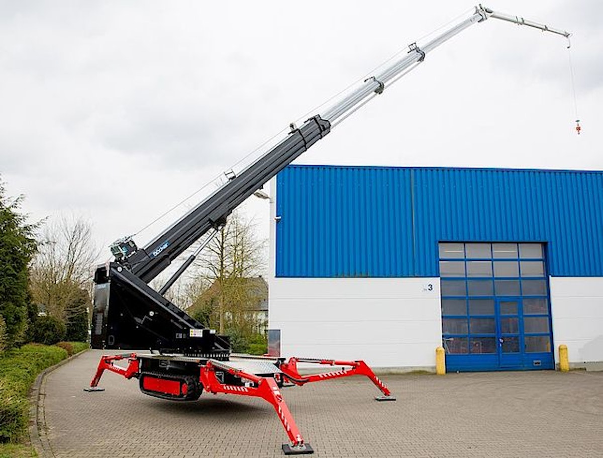 Bocker RK 36/2400 Crawler Crane Debuts in North America From: Inman ...