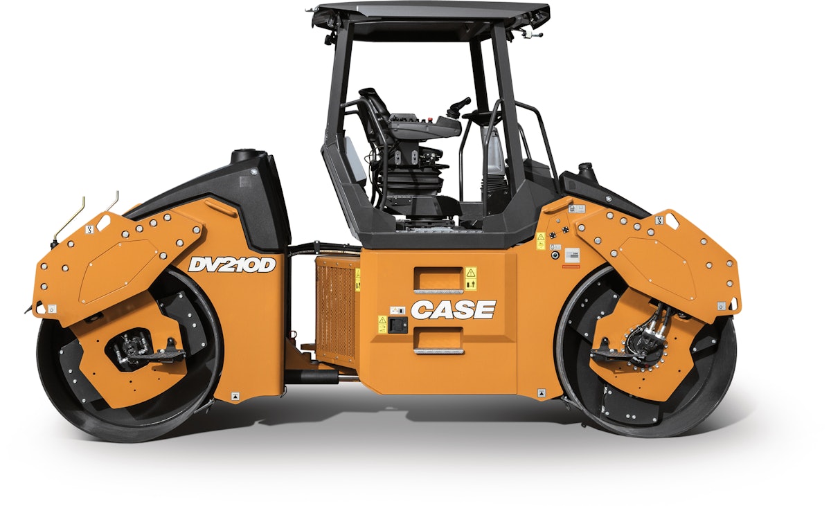 CASE DV209D & DV210D Double Drum Asphalt Rollers From: CASE Construction Equipment - CNH | For ...