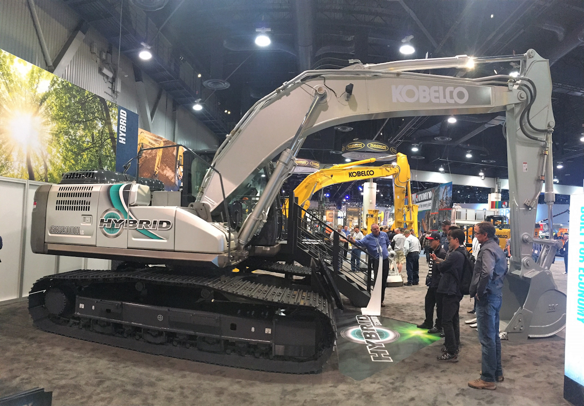 Kobelco Hybrid Lithium-ion-powered Excavator Improves Fuel Efficiency ...
