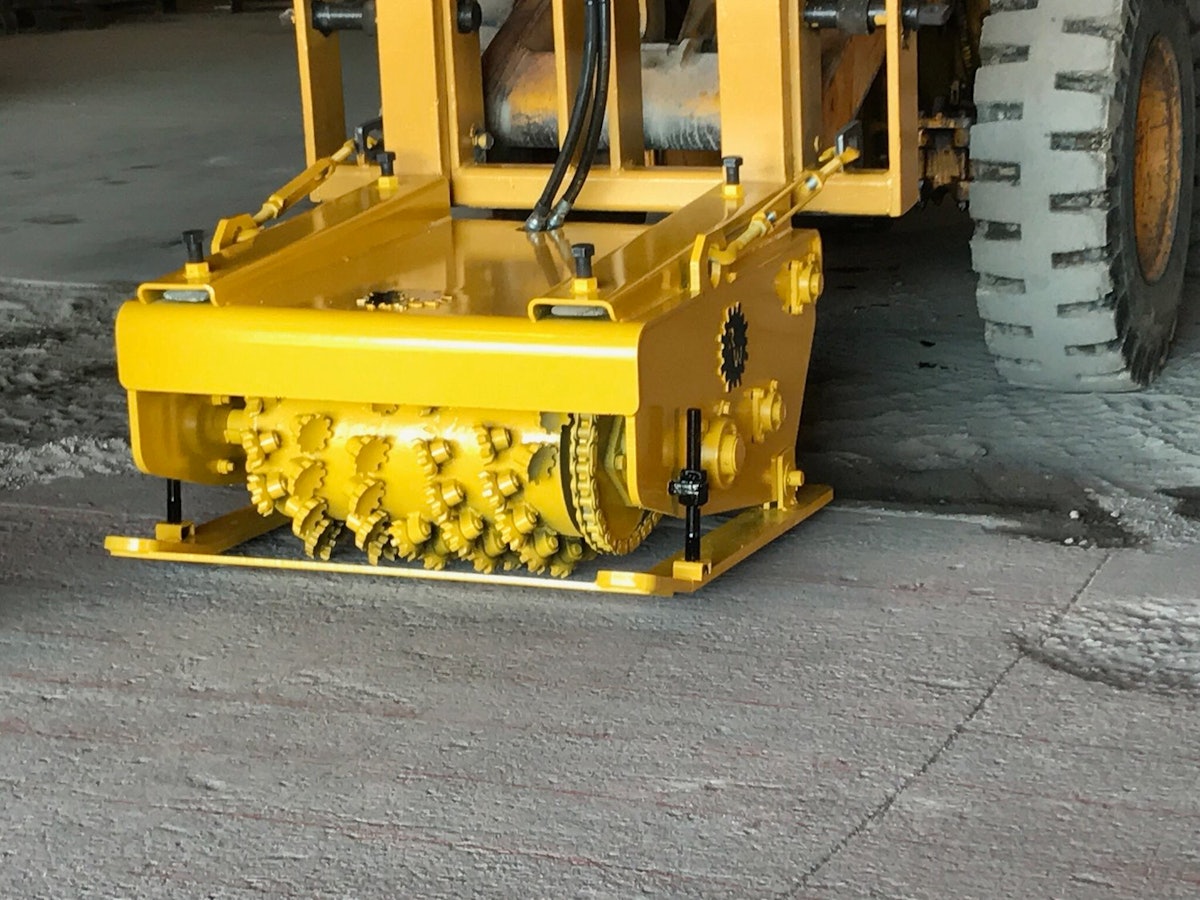 Philippi-Hagenbuch Rolling Wedge Concrete Planer From: Philippi ...