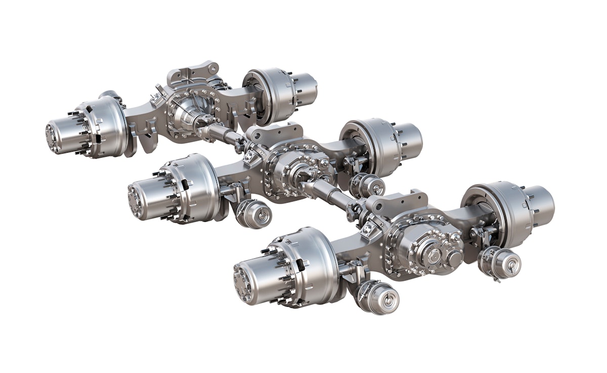 Meritor Announces P600 Series Tridem Heavy-Haul Planetary Axle From ...