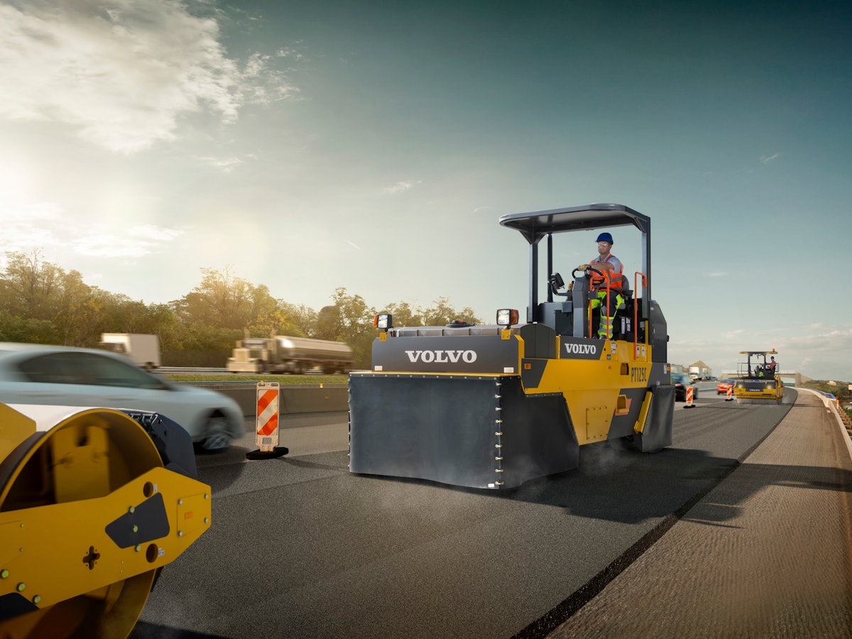 Volvo PT125C Pneumatic Roller From: Volvo Construction Equipment | For ...