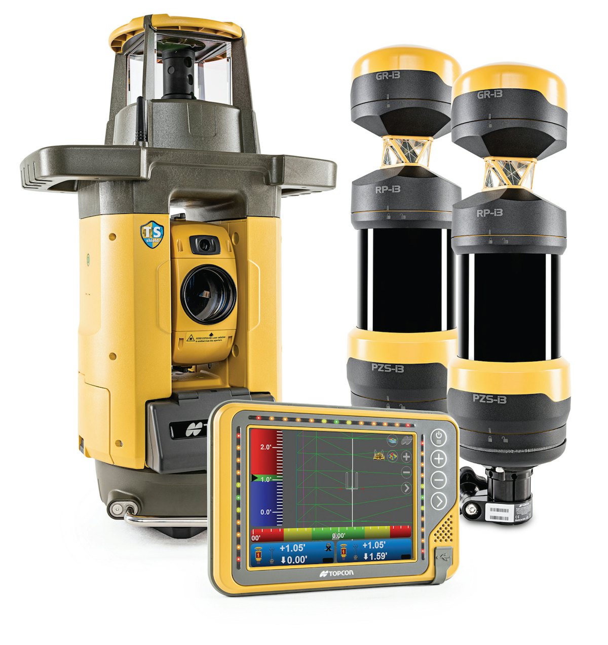 Topcon ZPS System for Automated Concrete Paving From: Topcon ...
