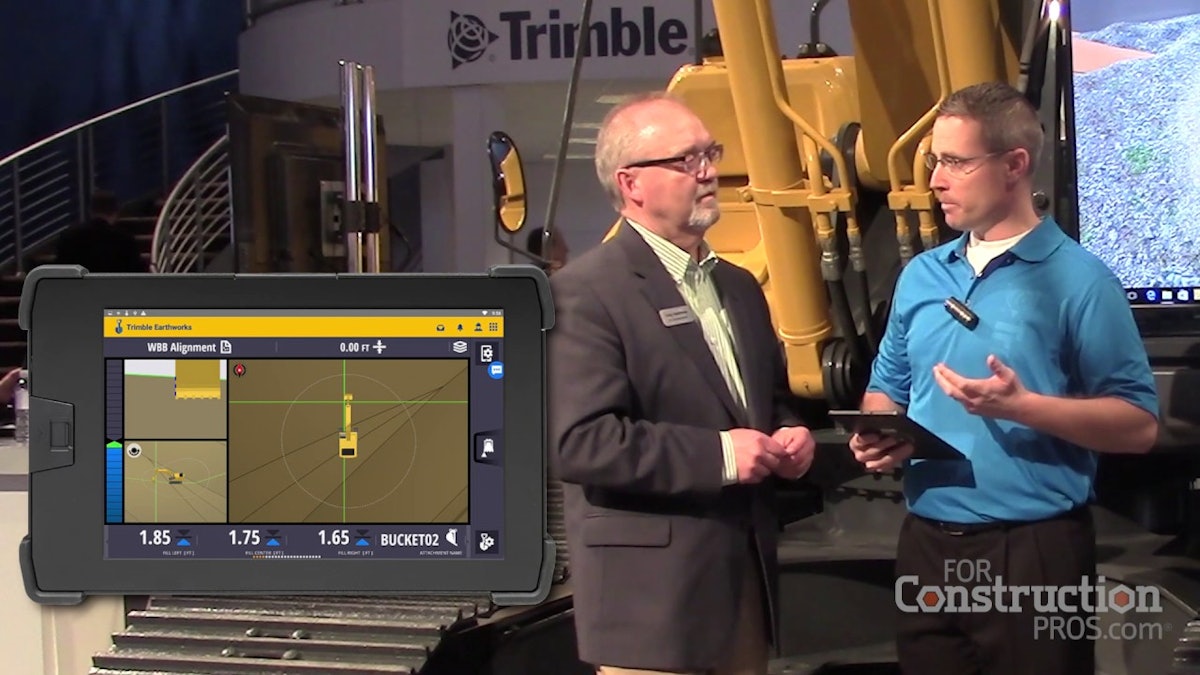 [VIDEO] Trimble Earthworks Grade Control on Android Platform Boosts ...