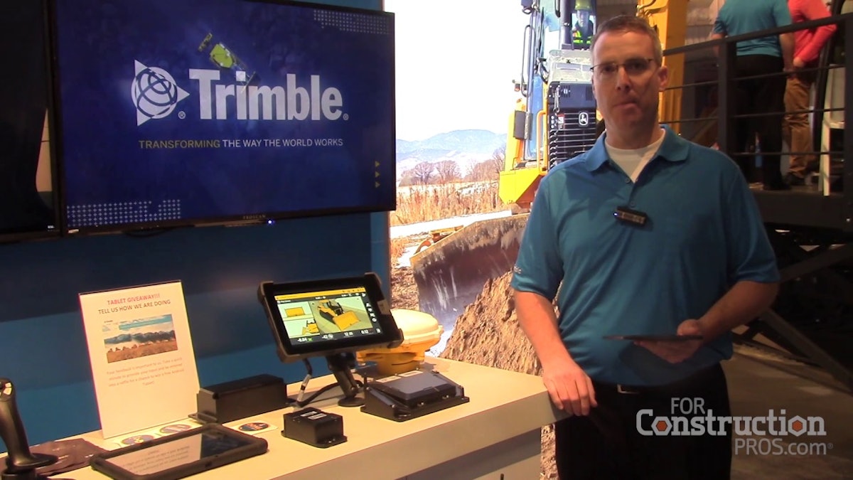[VIDEO] Trimble Earthworks’ cab-mounted GPS receivers estimate dozer ...