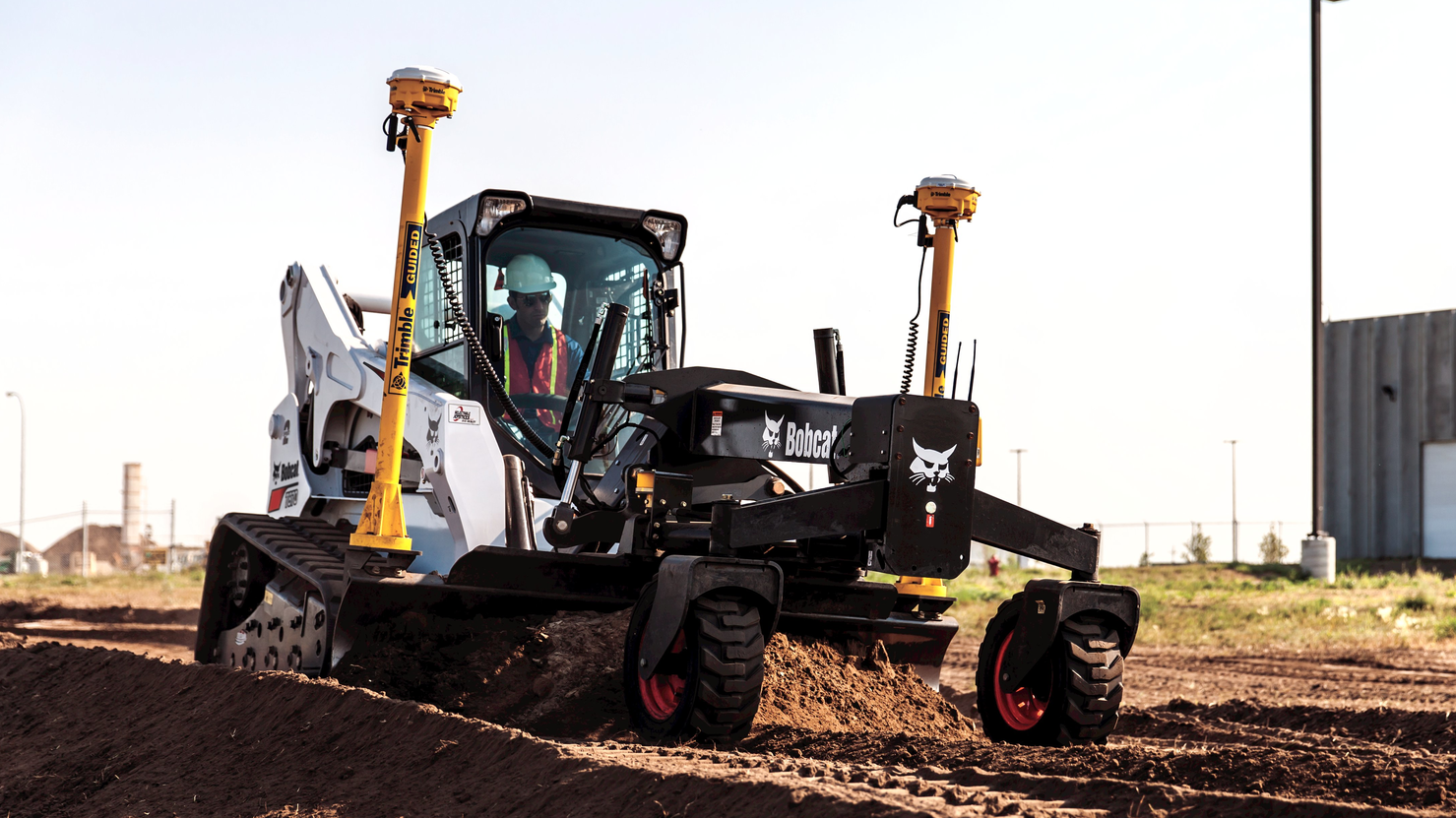 Compact Track Loaders Push Into Small Wheel Loader and Finish Dozer ...