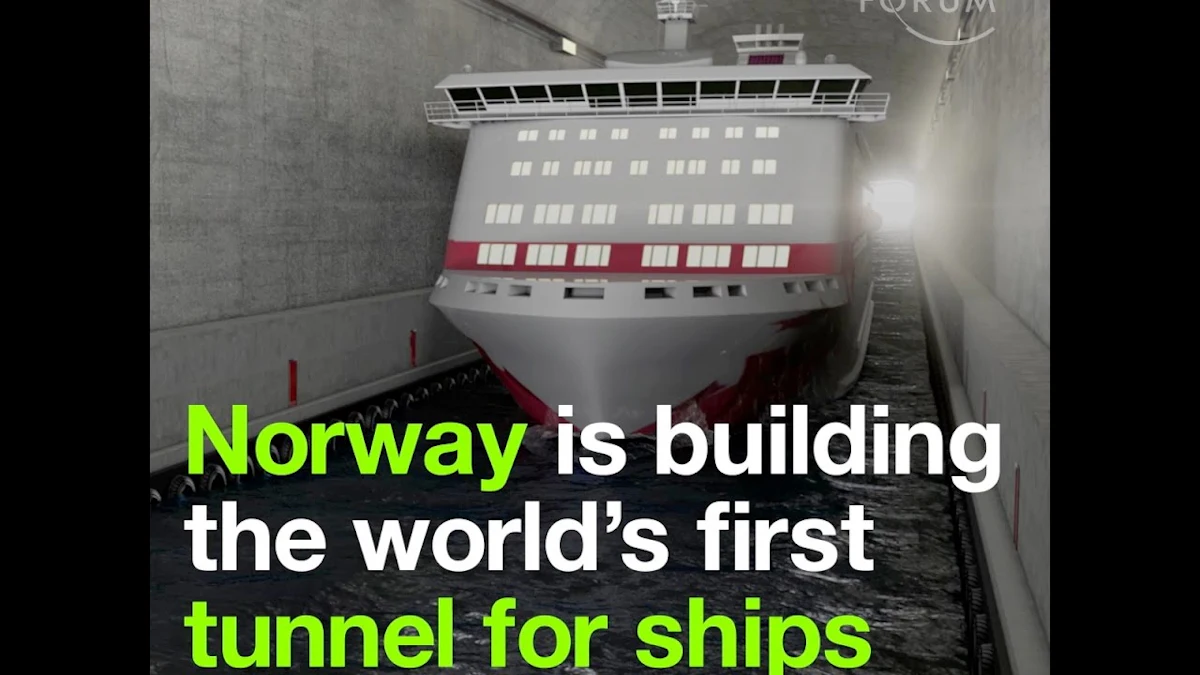 [VIDEO] Norway is Building the World's First Tunnel for Ships | For ...