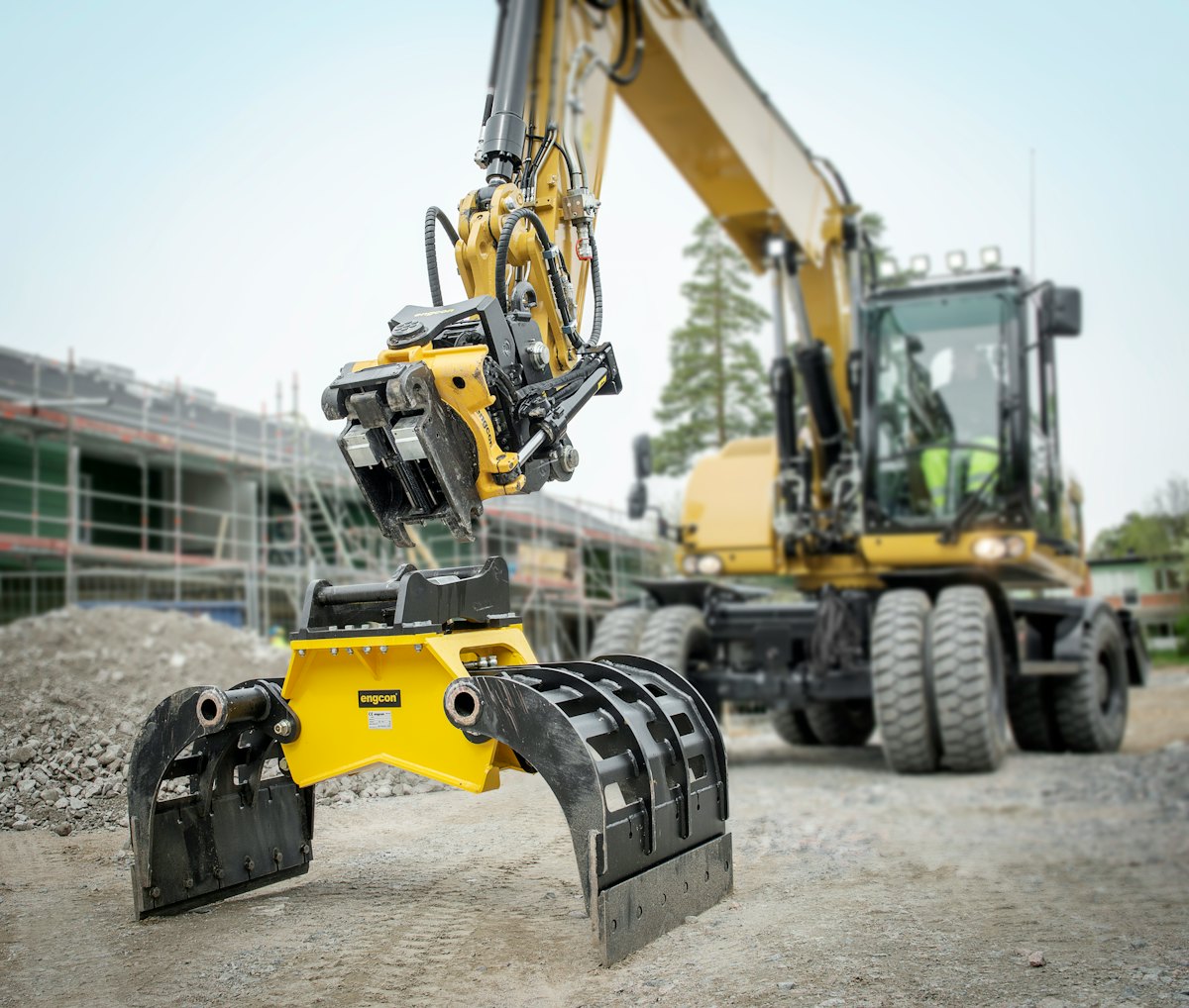 Engcon Q-Safe Excavator Hydraulic Coupling System with QSC Locking ...